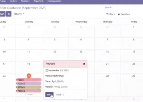 [Odoo 16] Tutorial Menampilkan Calender dan Graph | by Siti Afifah ...