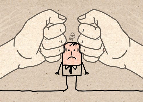 Demanding Person Clipart