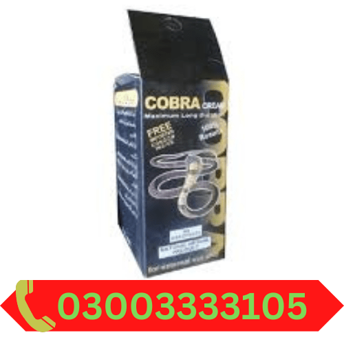 Cobra Cream In Pakistan - Timing Cream - Medium