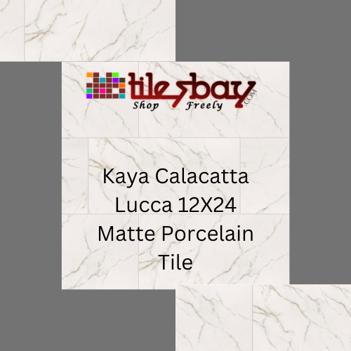 Kaya Calacatta Lucca 12X24 Matte Porcelain Tile - Tilesbay “Sourabh ...