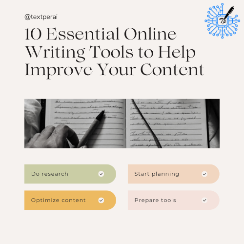 10 Essential Online Writing Tools to Help Improve Your Content | by ...