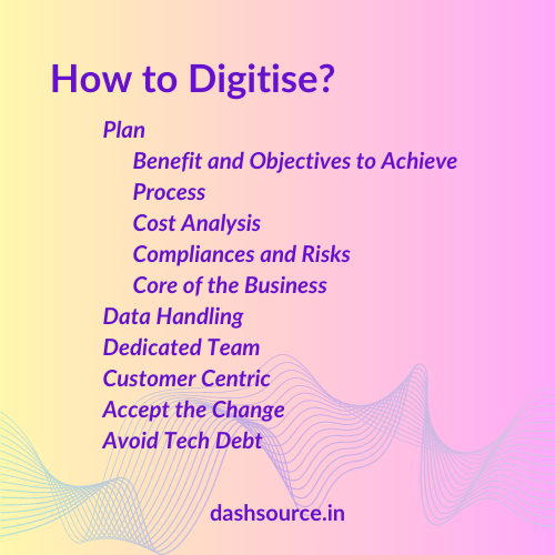 How To Digitise? A Complete Digital Transformation Roadmap for All ...