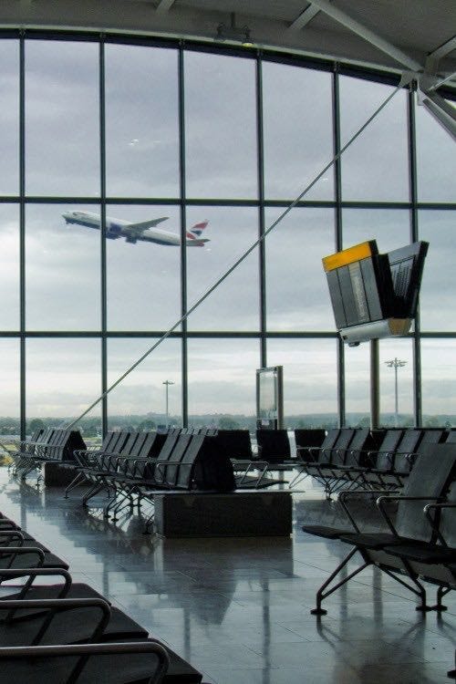 Bandara. Kembali ke cafe tempat awal mula Yusril… | by sejruk | Medium