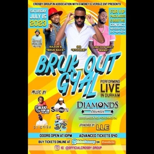 BRUK OUT GYAL - Michelle Newyork - Medium