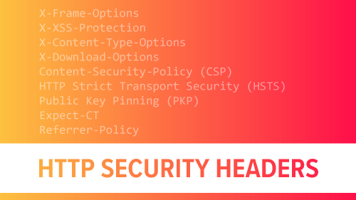 WEB APPLICATION VULNERABILTIES — SECURITY HEADERS | by Jayaramganesh ...