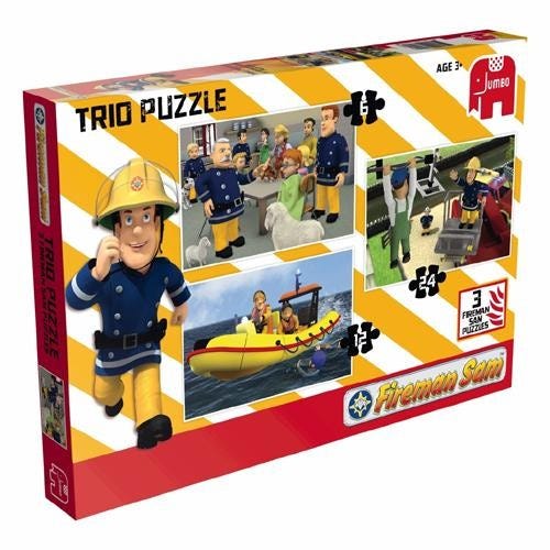 Fireman Sam Trio Puzzles. Fireman Sam Trio Puzzle is a collection… | by ...