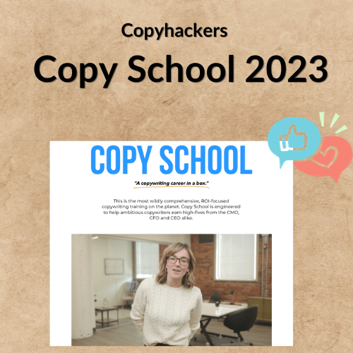 [CoursesBetter.com] Copyhackers — Copy School 2023 - Sulekminasian - Medium