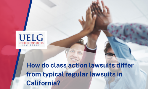 How do class action lawsuits differ from typical regular lawsuits in ...
