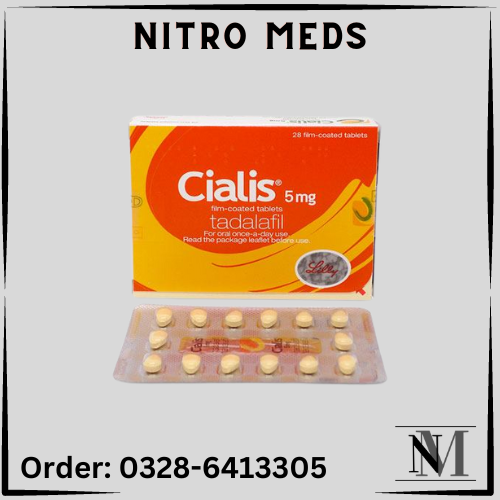 Cialis 5mg Tablets in Pakistan - Nitro Meds - Medium