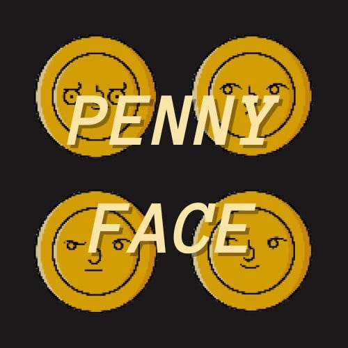 Penny Face says Hello, World !. In a world where coins were merely seen ...