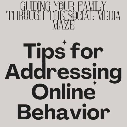 “Guiding Your Family Through the Social Media Maze: Tips for Addressing ...
