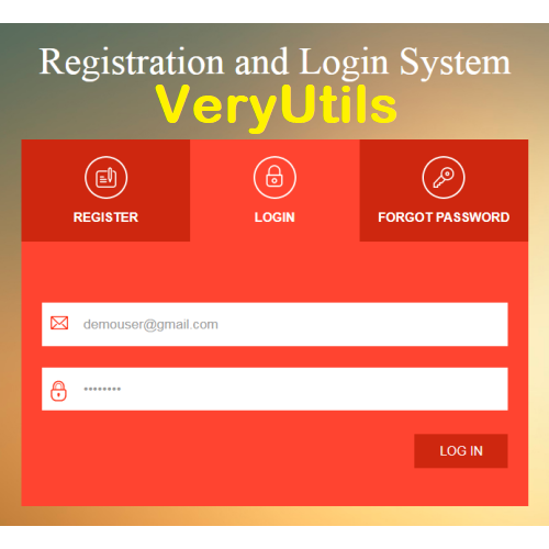 VeryUtils PHP Login and User Management is an User Registration and Login and User Management ...