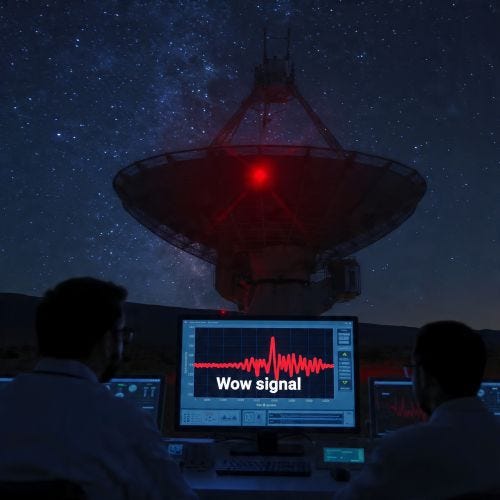 The Wow! Signal: Was It an Alien Radio Signal? SETI, Extraterrestrial ...