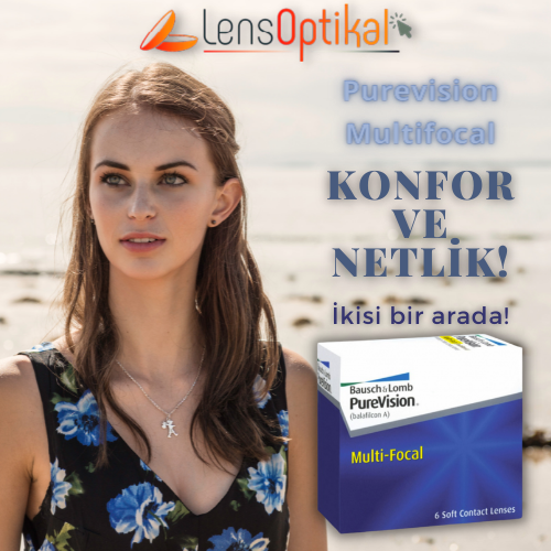 Purevision Multifocal - Lens Optikal - Medium