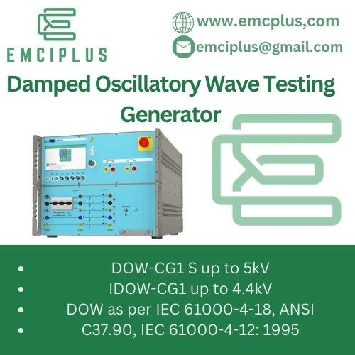 The Advanced Damped Oscillatory Wave Generator by EMCI Plus - Emci plus ...