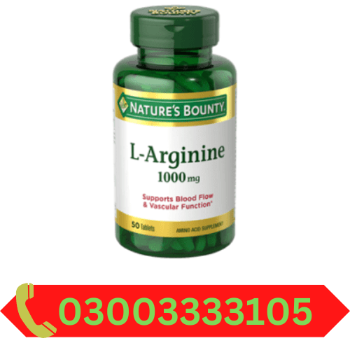 Nature’s Bounty L-Arginine 1000mg | 03003333105 - Mujhaidprince - Medium
