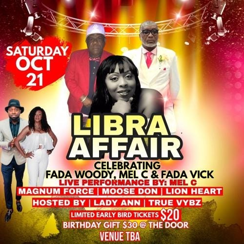 LIBRA AFFAIR | CELEBRATING FADA WOODY | MEL C | FADA VICK - Harry Ajax - Medium