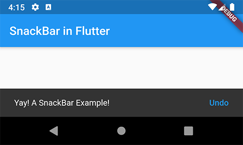 Snackbar in Flutter. As an Android developer I love my… | by devpolygon | Medium