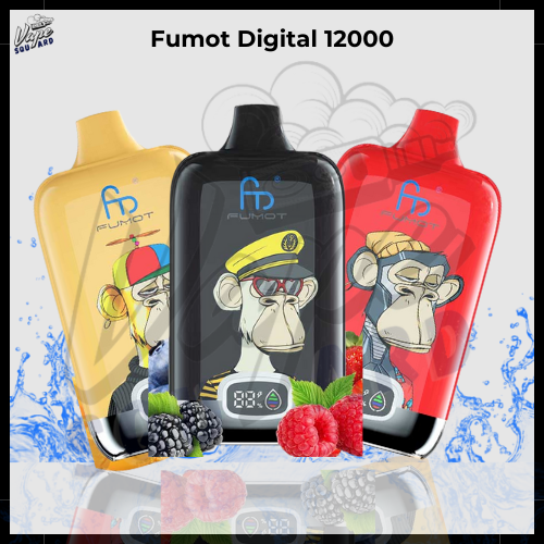 Fumot Digital Box 12000 and Fumot Tornado 15000 Disposable Vape: The ...