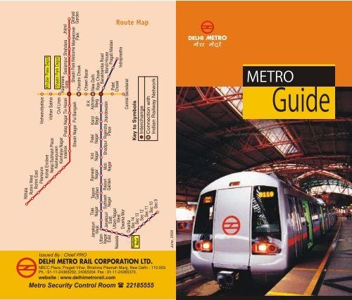 Delhi Metro Guide — Offline Map, Route info & Fare | by Prayag ...