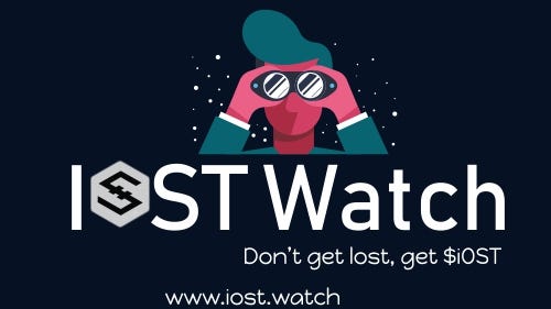 IOST Watch — Weekly IOST Digest #1 | by Oladayo Oladipupo | CryptoGists | Medium
