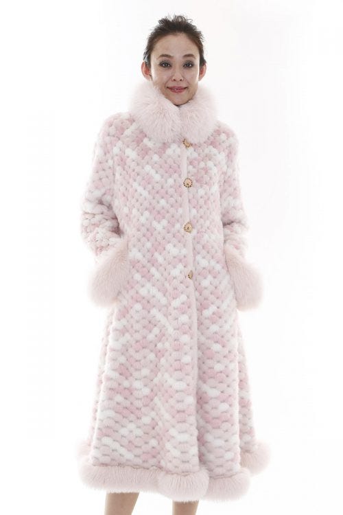 Japanese Winter Coat. CHIE IMAI selects the skins of white… | by Chie ...