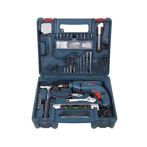Bosch GSB 500W 500 RE Corded-Electric Drill Tool Set (Blue), 10 mm | by ...