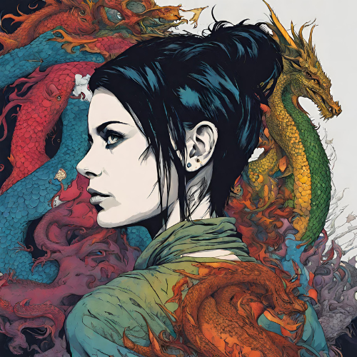 “The Girl with the Dragon Tattoo” | by Nazia Shan | Nov, 2023 | Medium