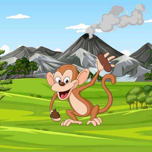 Monkey Eating Shit | $MES. Once upon a time, in a distant kingdom… | by ...