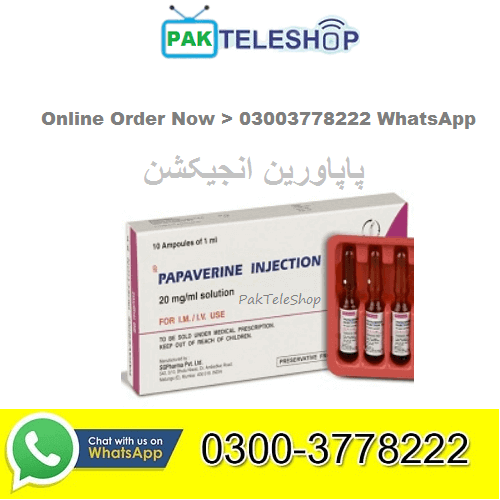 Papaverine Injection Price In Pakistan — 03003778222 | by Dr Shahzad ...