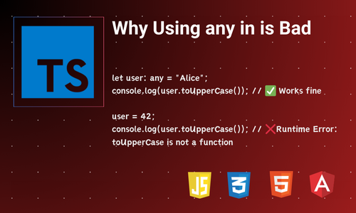 TypeScript : Why Using any in is Bad | by Abhishek Wadalkar | Medium