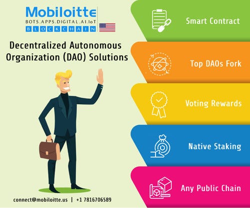 Decentralized Autonomous Organisation Services - Mobiloitte Inc. - Medium