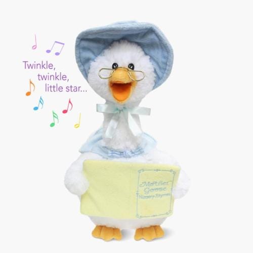 The Storytelling Mother Goose — the animated mother goose that recites ...