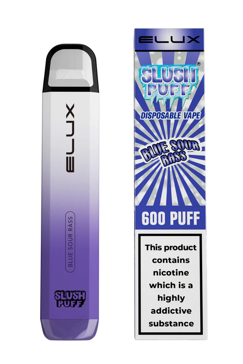 Elux Slush Puff — Blue Sour Rass Slush - Britishhypermarket - Medium