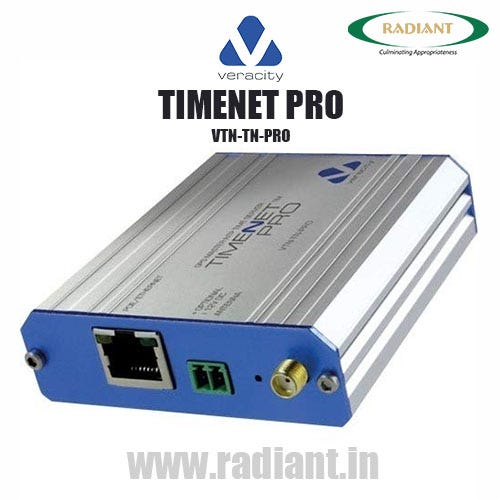 Radiant.in — Veracity NTP Server in India, TIMENET PRO | by Radiant ...