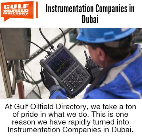 Hire one of leading instrumentation companies in Dubai | by oil and gas ...