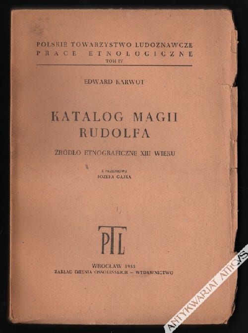 Catalog of Magic by brother Rudolph | by footsteps of the Furies | Medium