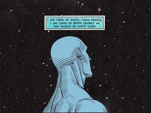 La humanidad del Doctor Manhattan | by cerohd | Bibliofilia | Medium