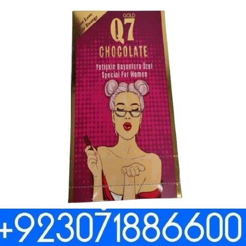 Original Q7 Chocolate in Sargodha 03071886600 | by Etelezoon | Jan ...