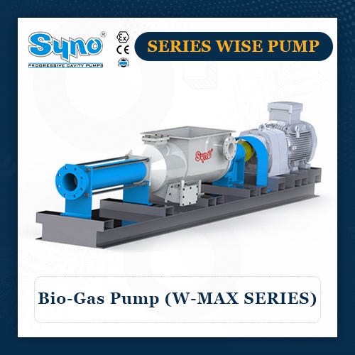 Bio Gas Pump (W-Max Series) — Manufacturer & Supplier India Syno-PCP Pumps is the well known ...