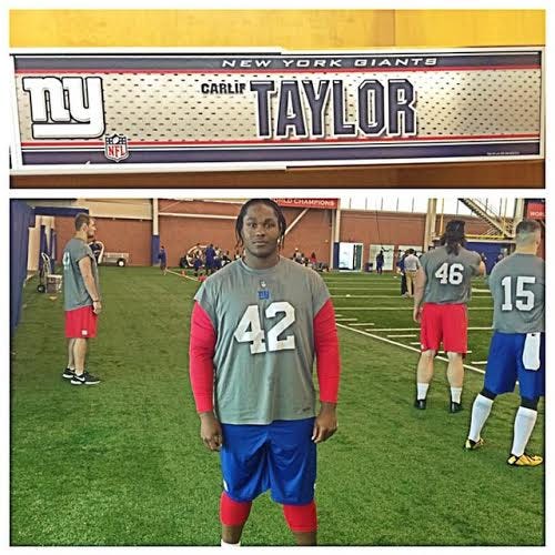 Carlif Taylor: The G-Men’s DT Gem | by Chris G. | Medium