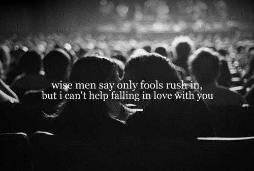 FOOLS in Love…. -”Wise men say only fools rush in…” | by Rabeb Jrad ...