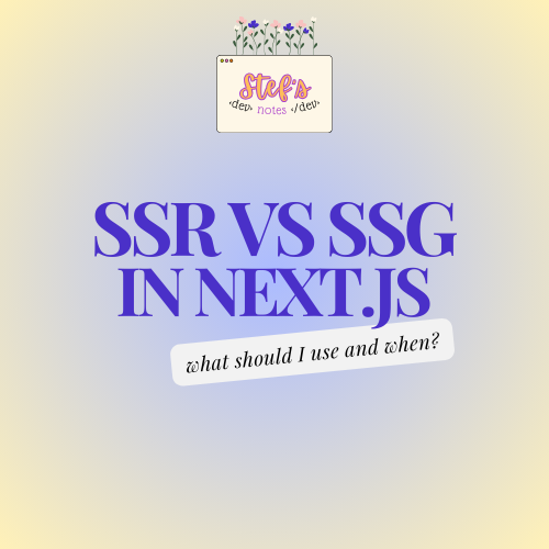 Server-Side Rendering vs. Static Site Generation in the Modern Web | by stefaniabarabas | Medium