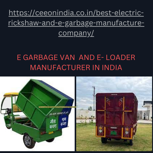 E garbage Van Manufacturer In India | by Ceeon India | Jul, 2023 | Medium