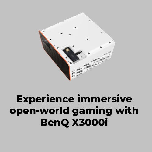 Experience immersive open-world gaming with BenQ X3000i | by TECHx ...