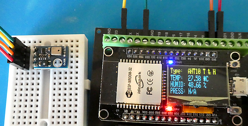 ESP32 Environmental Sensor AHT10 (Temperature & Humidity) | by AndroidCrypto | Medium