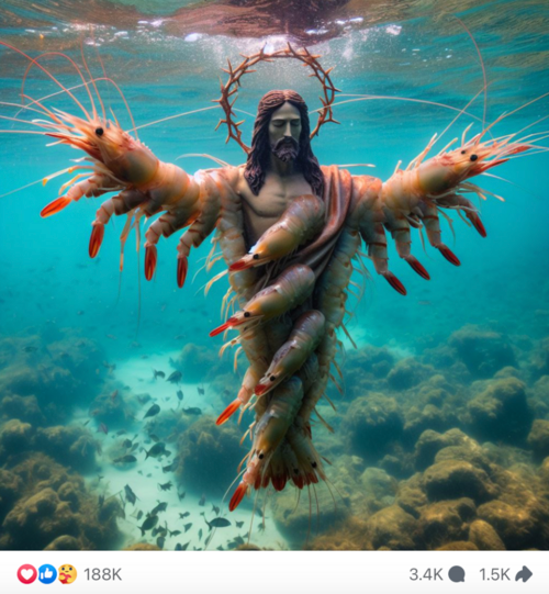 Et tu, Shrimp Jesus? — The Dead Internet Theory | by Vincent Bernard | Sep, 2025 | Medium