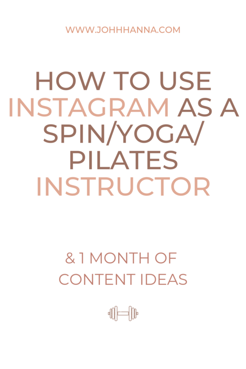 How to Use Instagram as a Fitness Coach or Instructor | by Johanna ...
