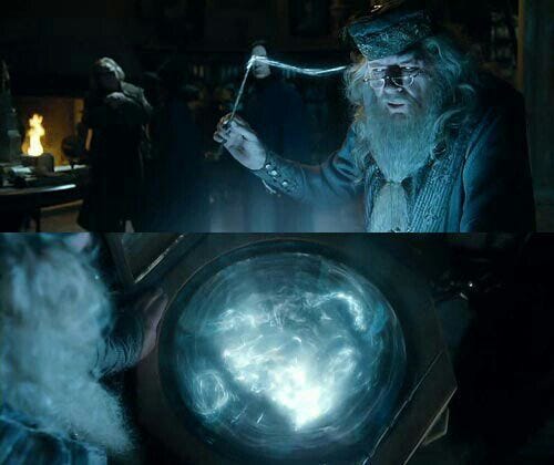 El pensadero de Dumbledore.. «Snape sacó su varita mágica del… | by ...