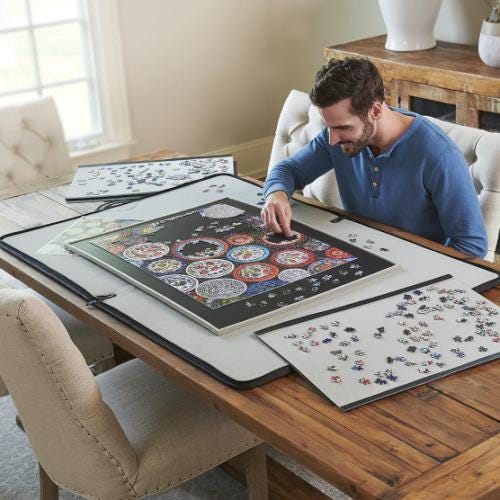 The Stowaway Puzzle Board Caddy — the portable puzzle board caddy that ...